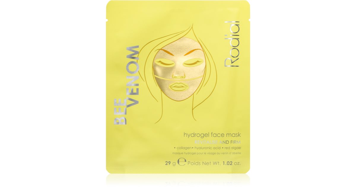 Rodial Bee Venom Hydrogel Face Mask entspannende Hydrogelmaske