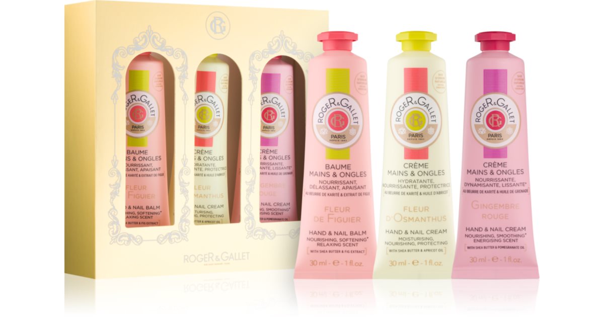 Roger & Gallet Hand Cream Trio zestaw kosmetyków II. dla kobiet
