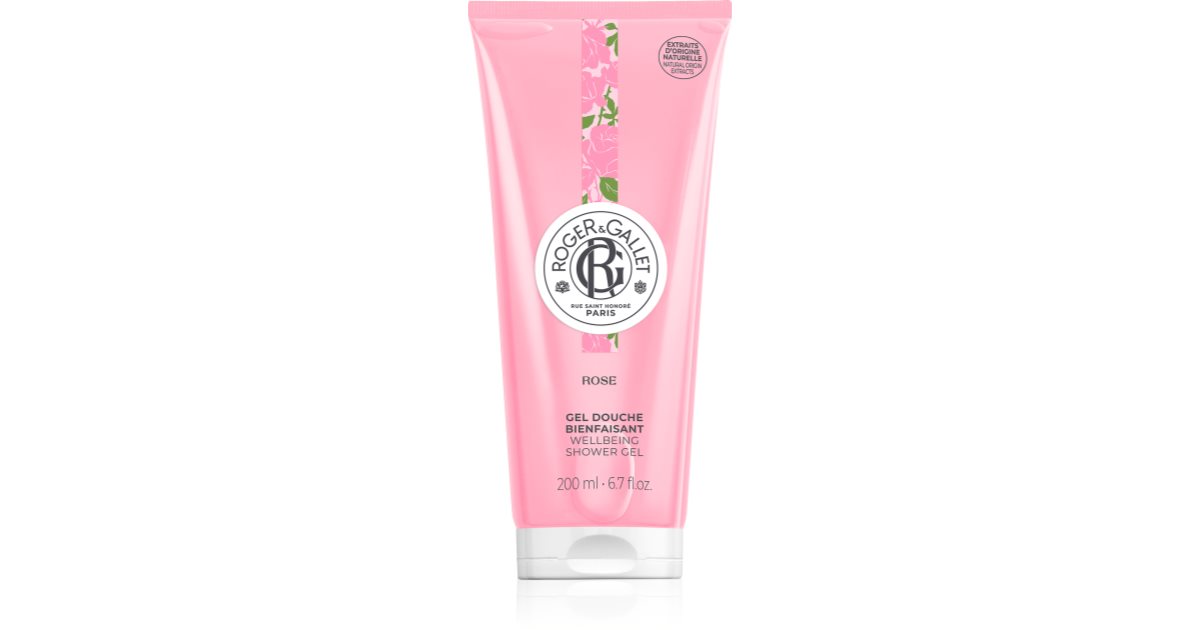 Roger & Gallet Rose Soothing Shower Gel | notino.ie