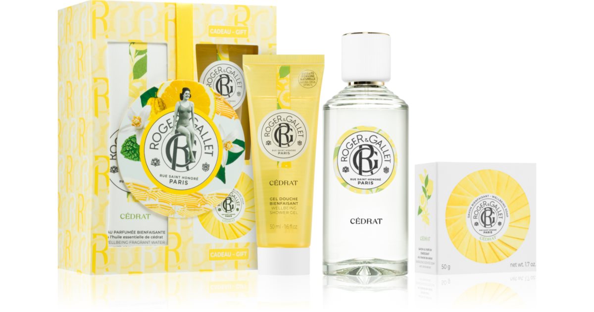 Roger & Gallet Summer Set Cédrat gift set for women | notino.co.uk