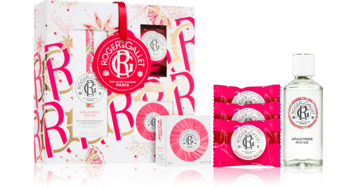 Roger & Gallet Gingembre Rouge gift set for women | notino.co.uk
