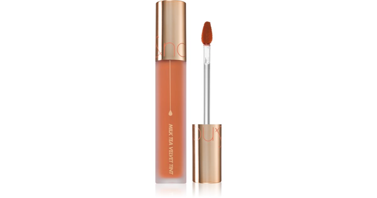 rom&nd Milk Tea Velvet Tint labial color intenso acabado mate | notino.es