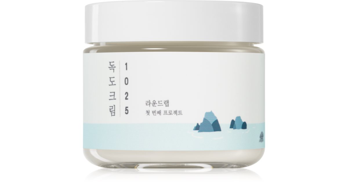 ROUND LAB 1025 Dokdo Cream Regenerating and Moisturizing Cream for dry ...