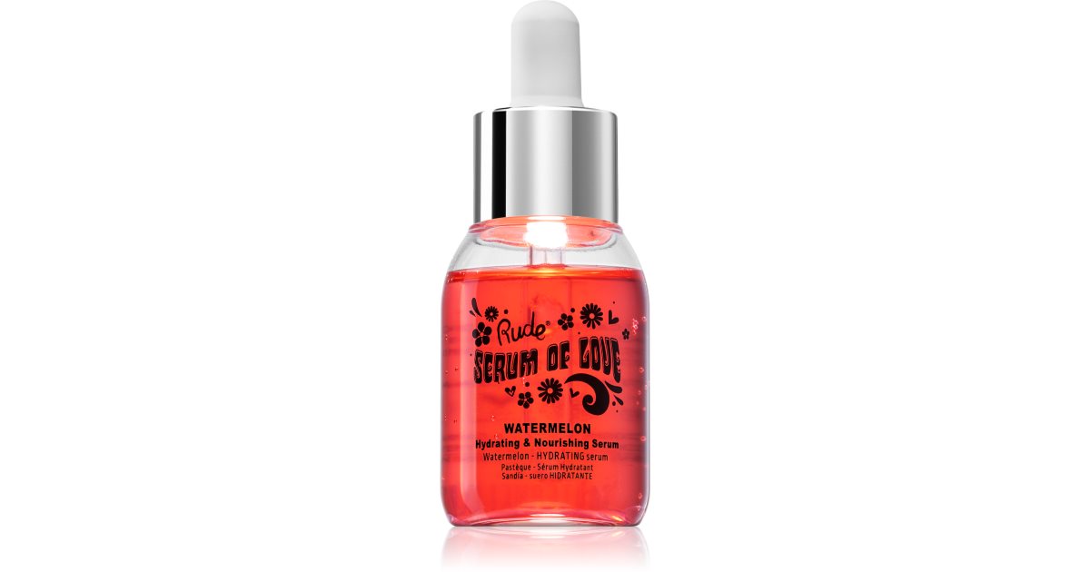 Rude Cosmetics Serum of Love sérum hydratant visage | notino.fr