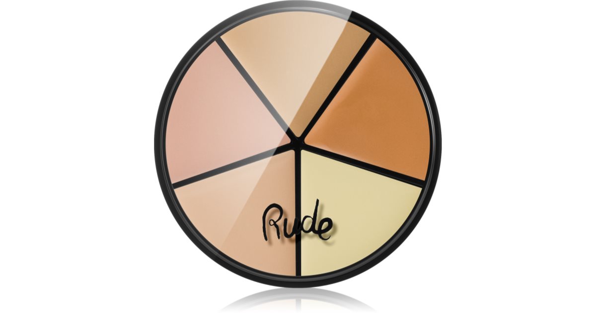 Rude Cosmetics Fabulous Concealer Wheel palette de correcteurs | notino.fr