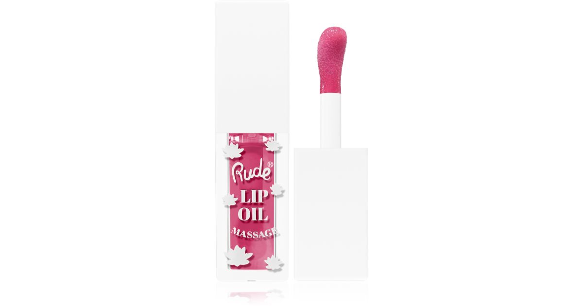 Rude Cosmetics Lip Oil Massage Lip Oil with moisturising effect | notino.ie