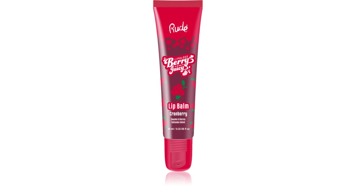 Rude Cosmetics Berry Juicy bálsamo hidratante para lábios | notino.pt