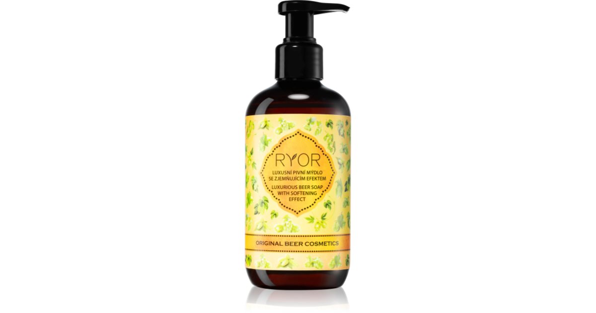 RYOR Original Beer Cosmetics piwne mydło w płynie