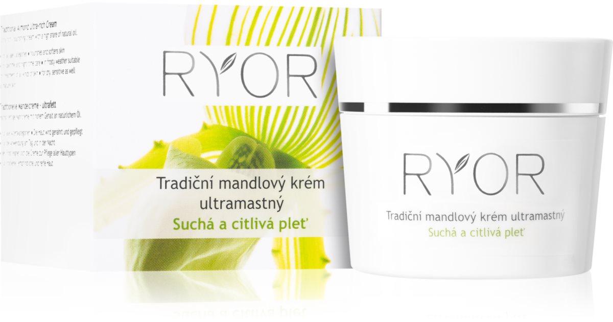 RYOR Dry And Sensitive Traditionelle Mandelcreme sehr fettig