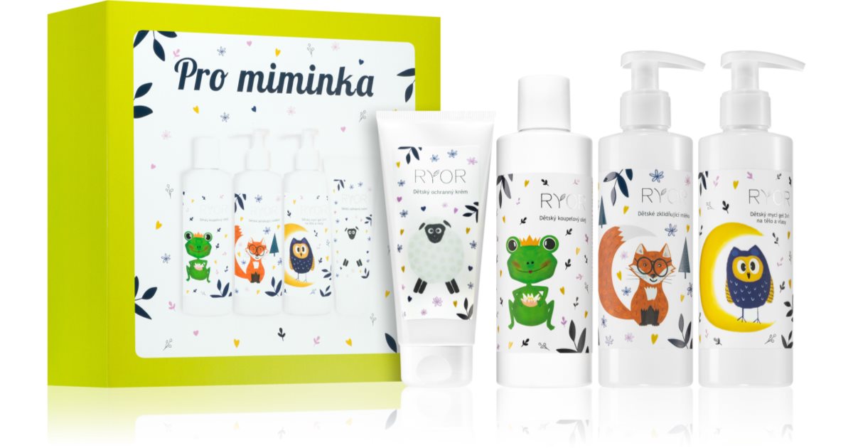RYOR Dětská Kosmetika dárková sada (pro miminka) | notino.cz