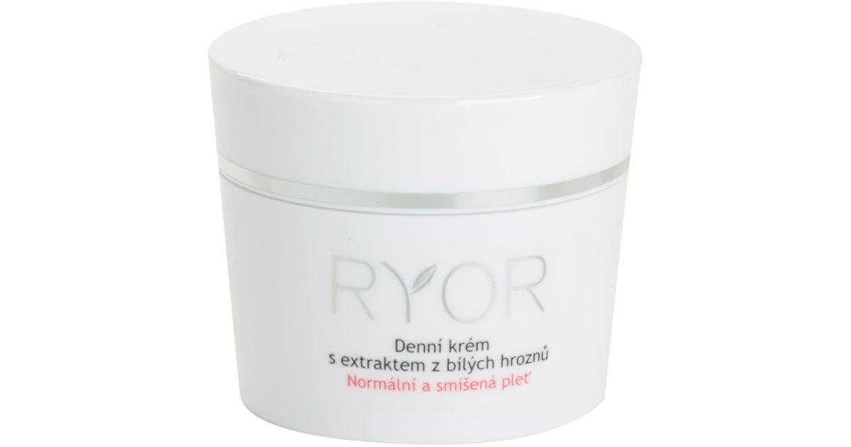 RYOR Normal to Combination дневен крем с екстракт от бяло грозде ...
