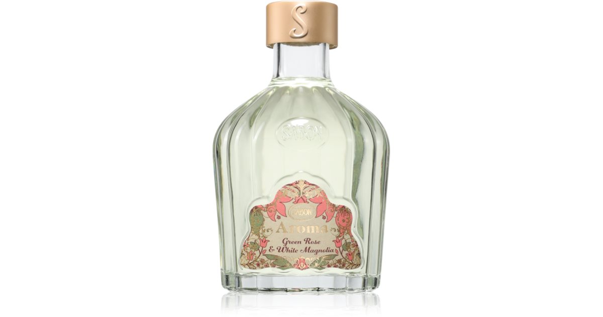 Sabon Green Rose & White Magnolia aroma diffuser with filling | notino.ie
