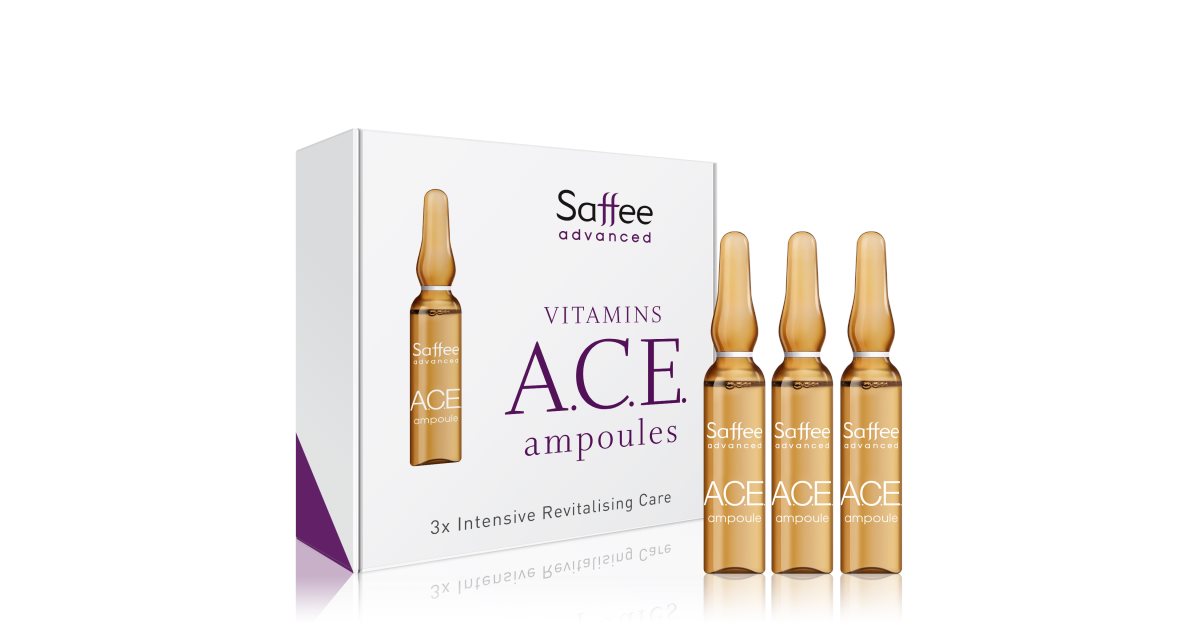 Saffee Advanced Vitamins A.C.E. Ampoules Ampule – 3-day Starter Pack ...