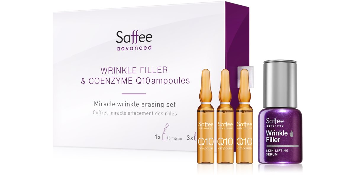Saffee Advanced Wrinkle Erasing Set ensemble (pour combler les rides ...