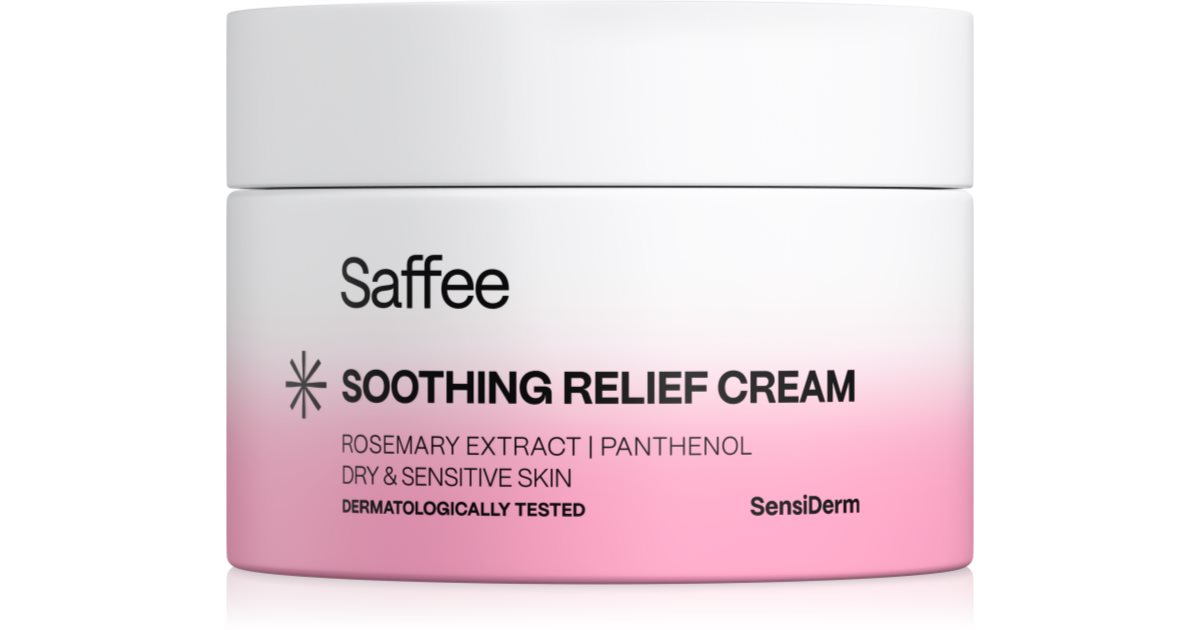 Saffee SensiDerm Soothing Relief Cream soothing cream for dry and ...