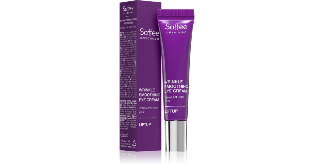 Saffee Advanced LIFTUP Wrinkle Smoothing Eye Cream szemránckrém | notino.hu