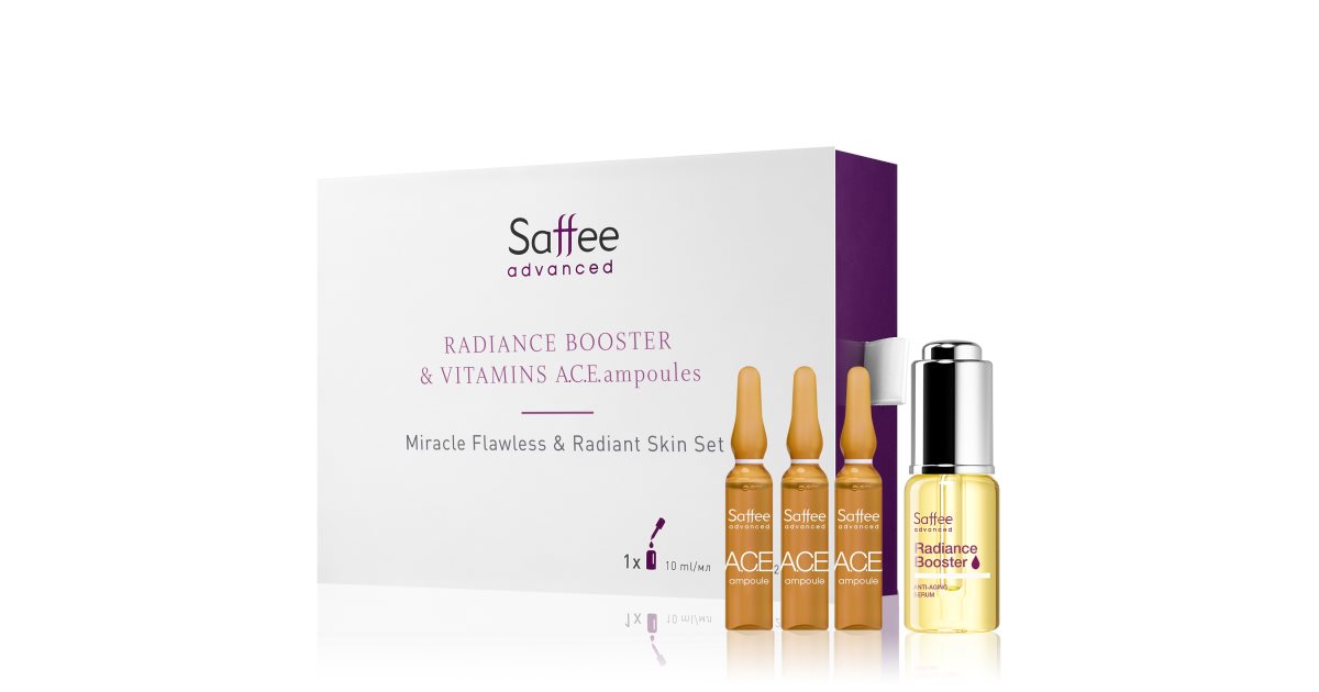Saffee Advanced Flawless & Radiant Skin Set ensemble IV. pour femme ...