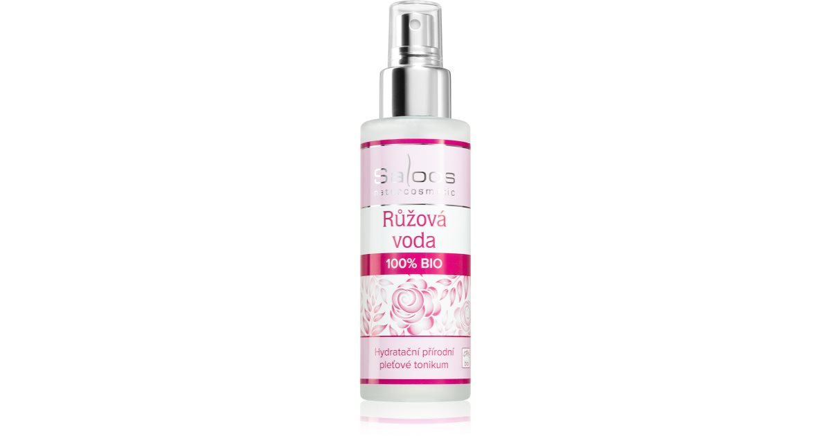 Saloos Floral Water Rose 100% Bio lotion visage aux fleurs ...