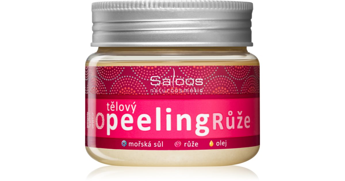Saloos Bio Peeling Rose Body Scrub | notino.ie