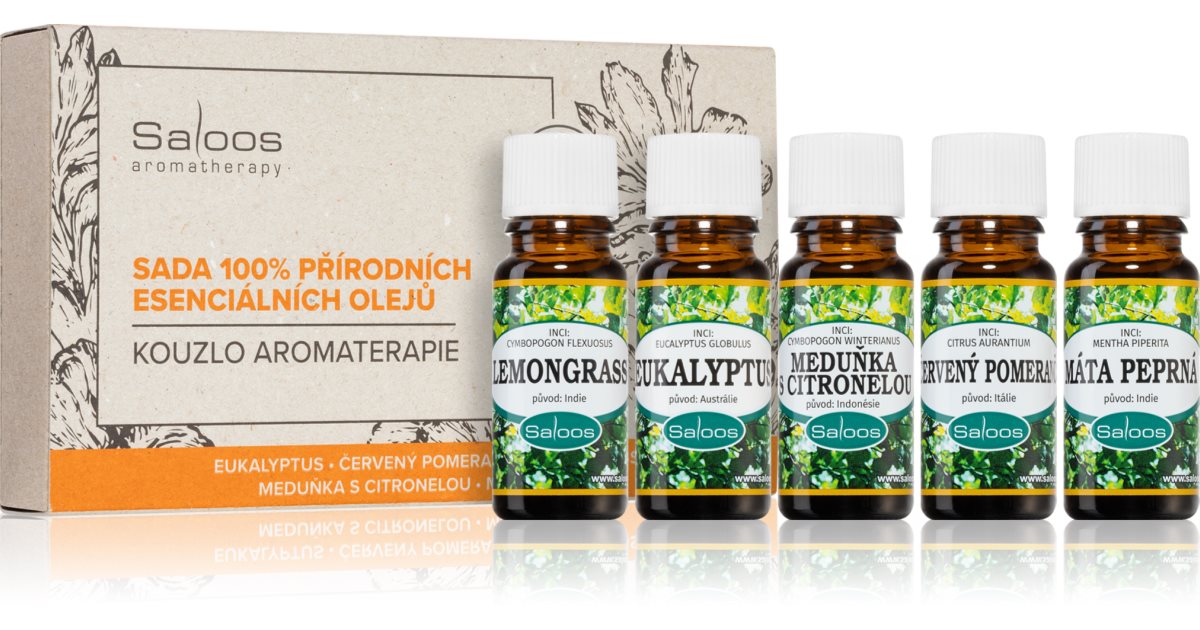 Saloos Aromatherapy Magic Of Aromatherapy set with essential oils ...