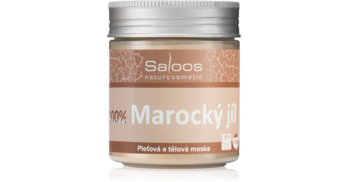 Saloos Clay Mask Moroccan Lava body and face mask | notino.co.uk