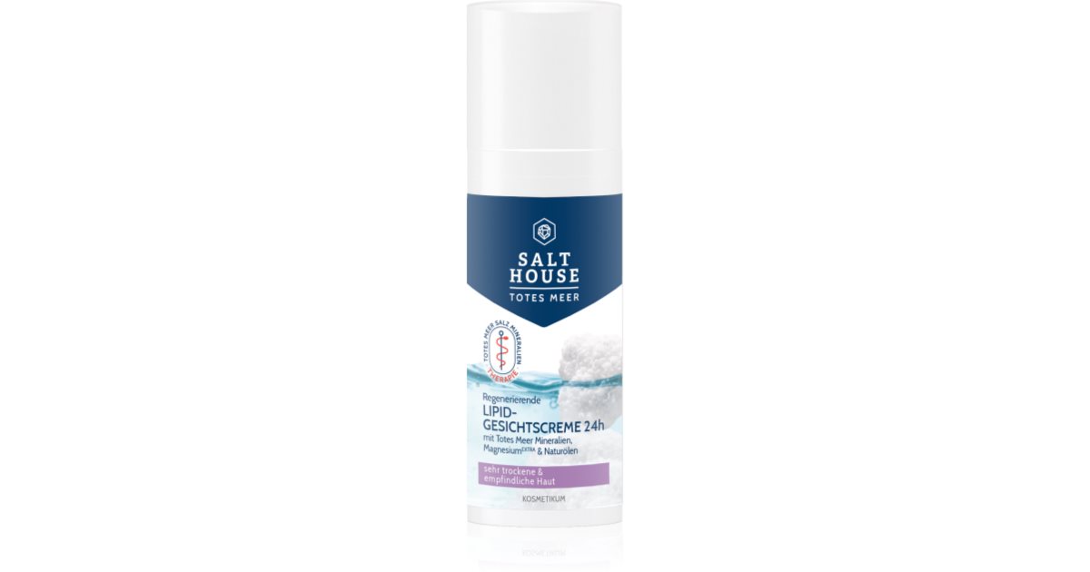 Salt House Dead Sea Therapy Lipid Face Cream crème hydratante visage ...