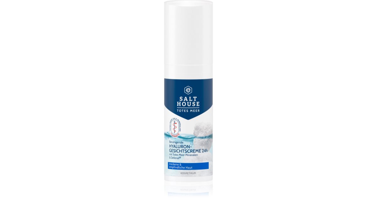 Salt House Dead Sea Therapy Hyaluronic Face Cream 24h Moisturizing ...