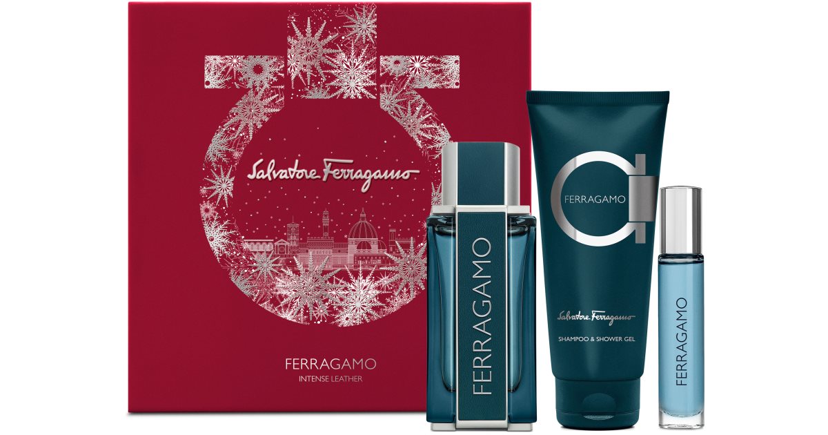 Salvatore Ferragamo Intense Leather Gift Set pro muže III. | notino.nl