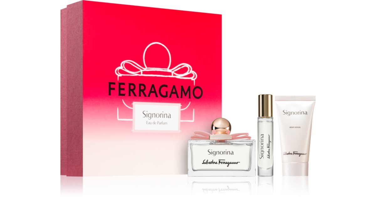 Salvatore Ferragamo Signorina Gift Set for women | notino.ie