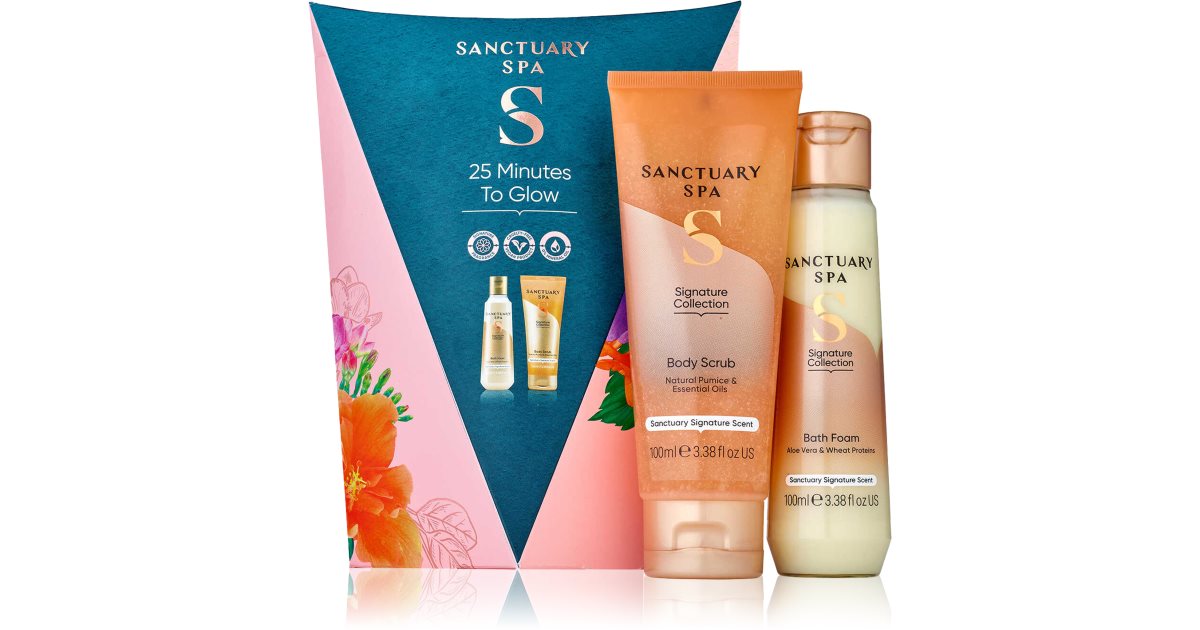Sanctuary Spa Signature Collection Coffret cadeau pour le bain 25 ...