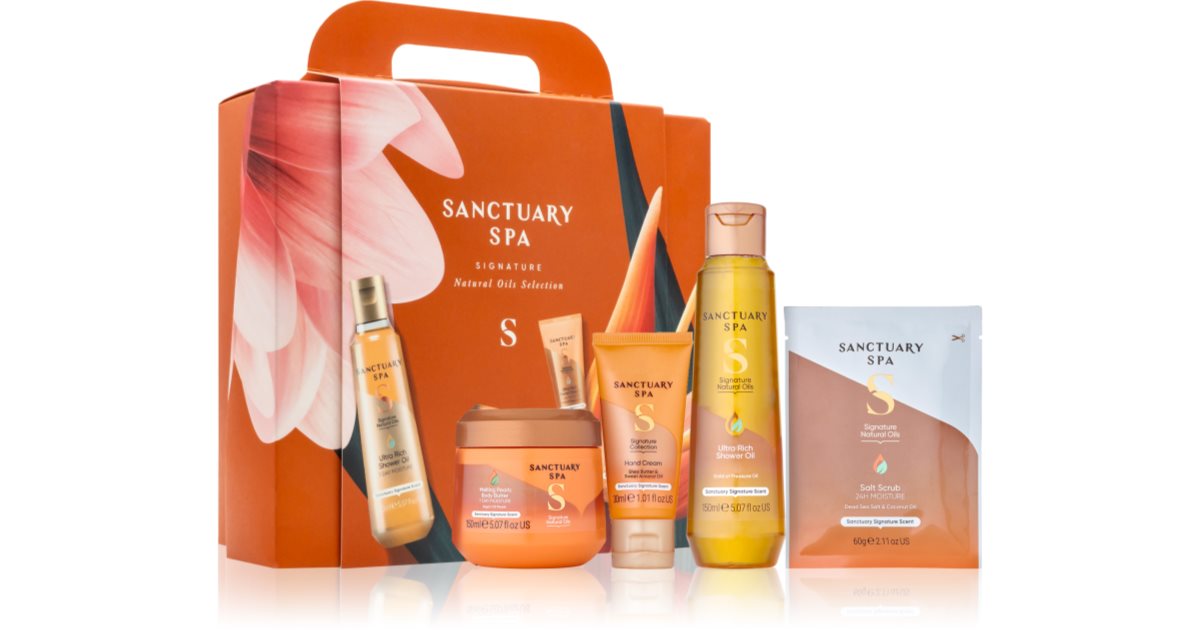 Sanctuary Spa Signature Natural Oils Selection coffret cadeau | notino.be