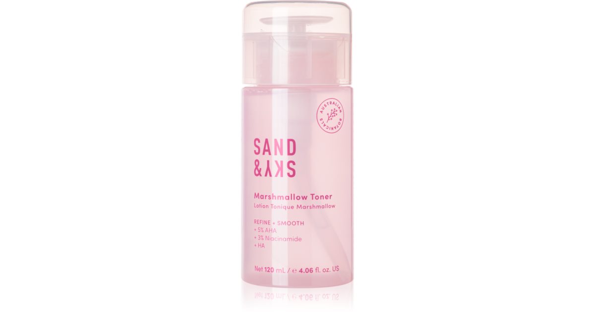 Sand & Sky The Essentials Marshmallow Toner Gentle Exfoliating Tonic ...