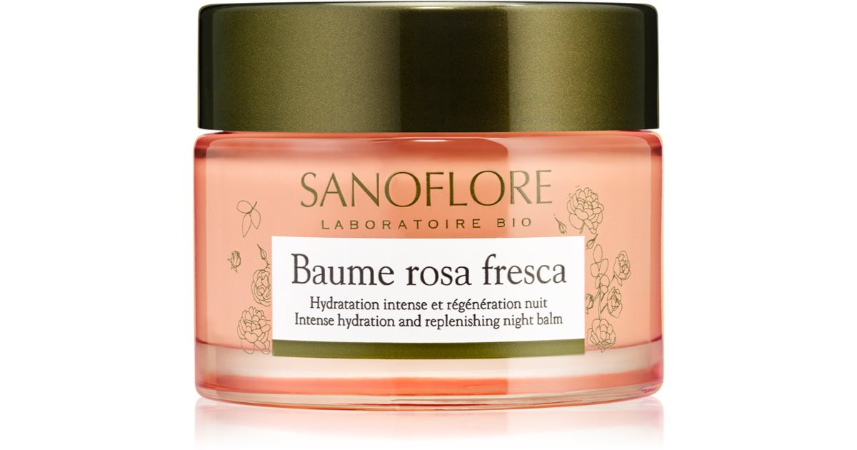 Sanoflore Rosa Fresca Regenerating Night Cream | notino.co.uk