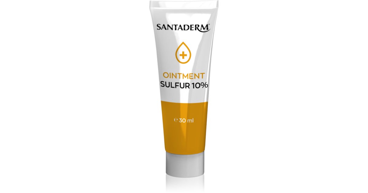 Santaderm Ointment Sulfur 10% Salve Med svovl | notino.dk