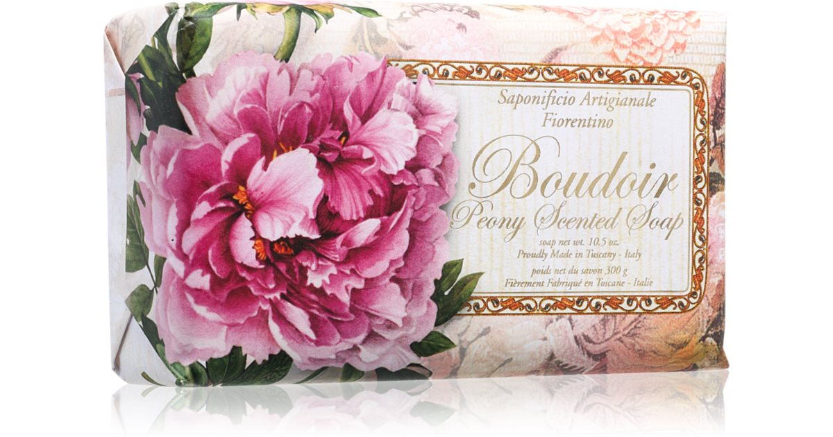 Saponificio Artigianale Fiorentino Boudoir Peony feste Seifen | notino.de