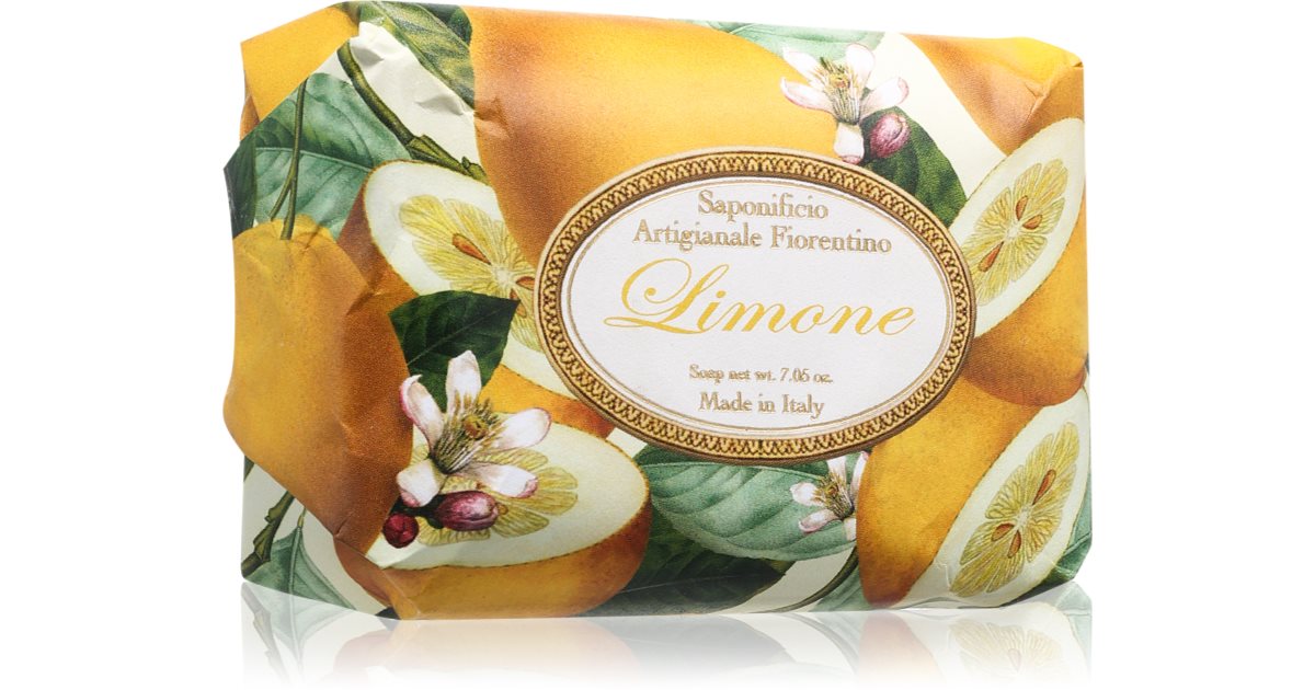 Saponificio Artigianale Fiorentino Lemon natural bar soap | notino.co.uk