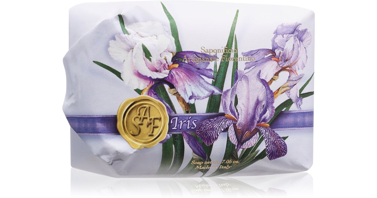 Saponificio Artigianale Fiorentino Iris Perfumed Soap Natural Bar Soap ...