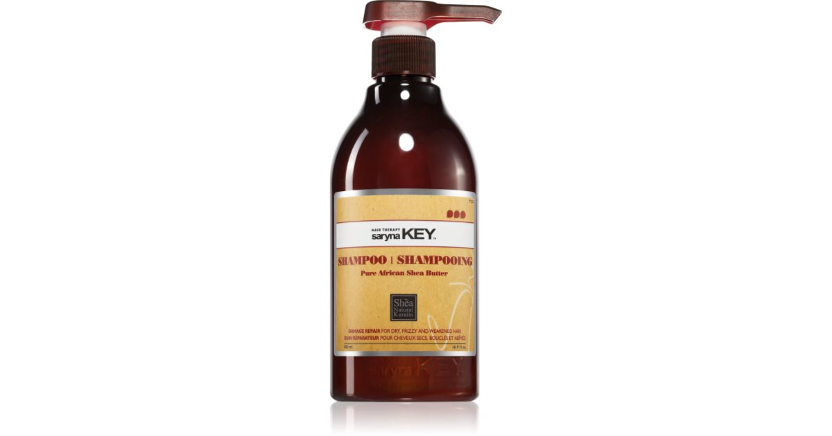 Saryna Key Pure African Shea Butter Damage Repair shampoo for dry hair ...