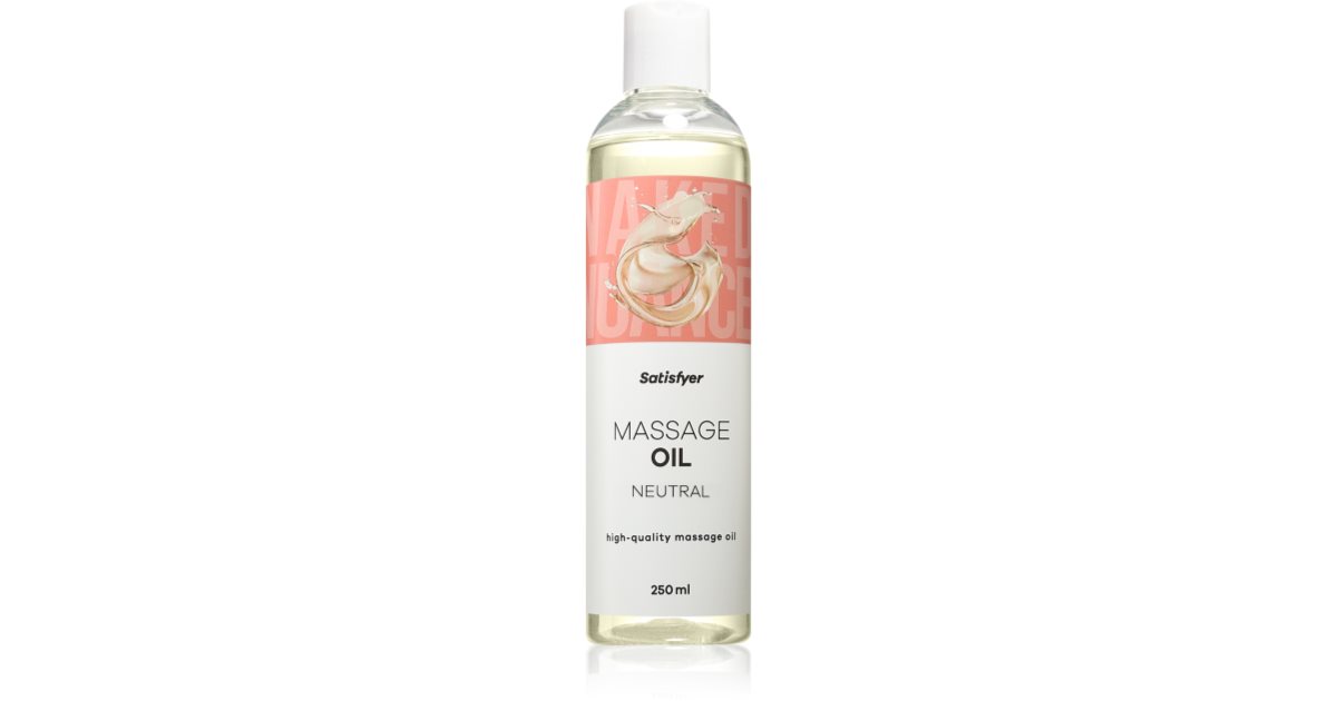 Satisfyer Massage Oil Neutral massage oil fragrance-free | notino.co.uk