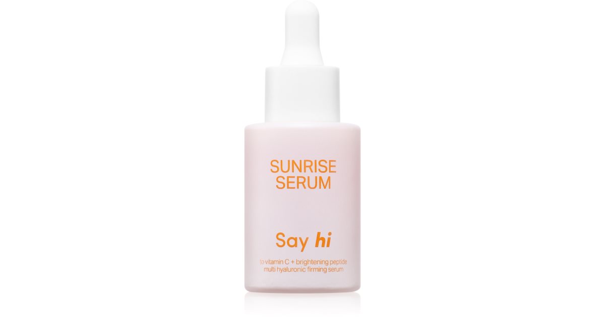 Say Hi Sunrise brightening serum with firming effect | notino.co.uk