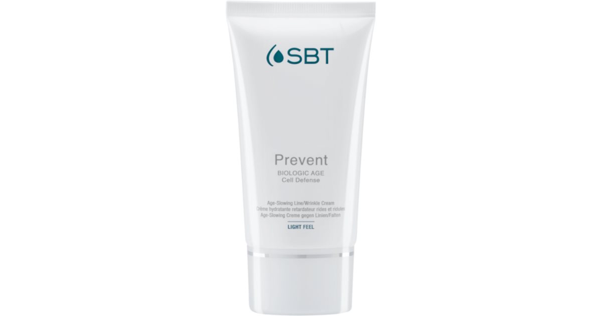 SBT Prevent crema hidratante y calmante para las primeras señales de ...