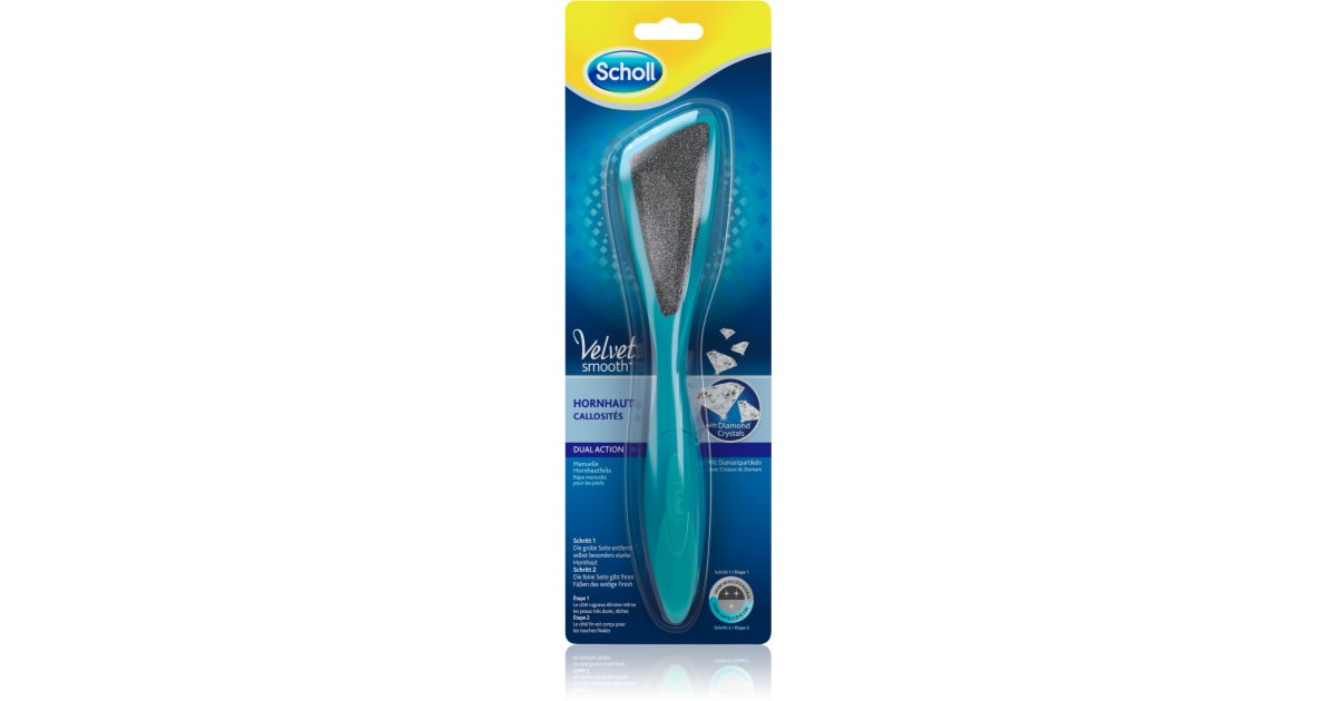 Scholl Velvet Smooth Feile für die Fersen