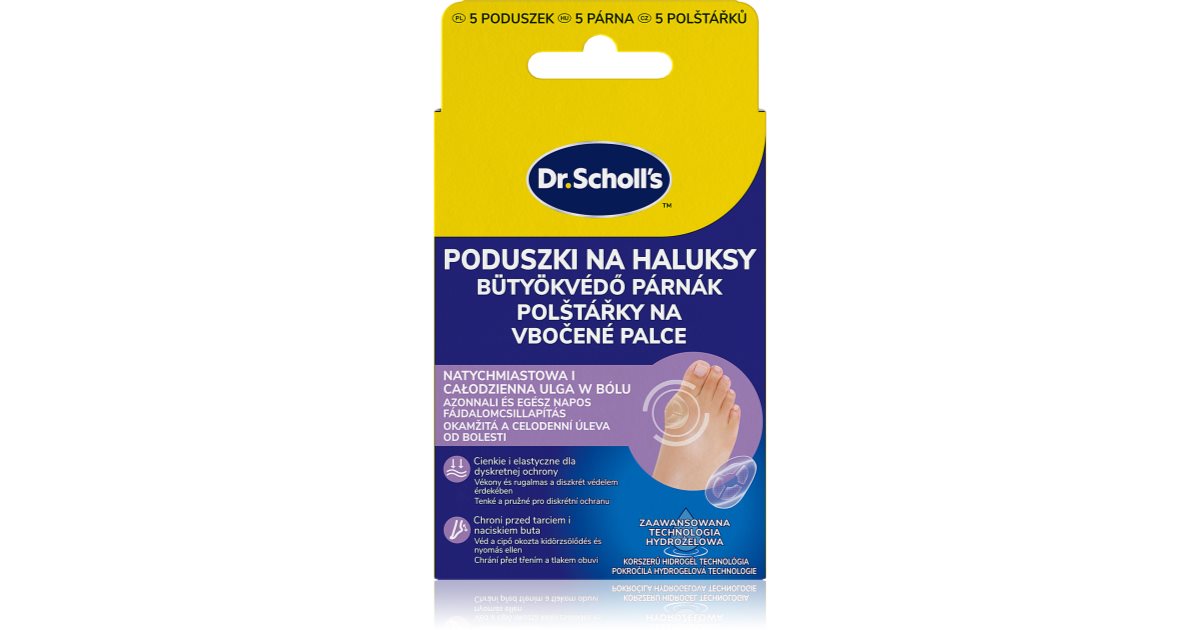 Scholl Dr. Scholl's Bunion Cushions protective pad for bunions | notino ...