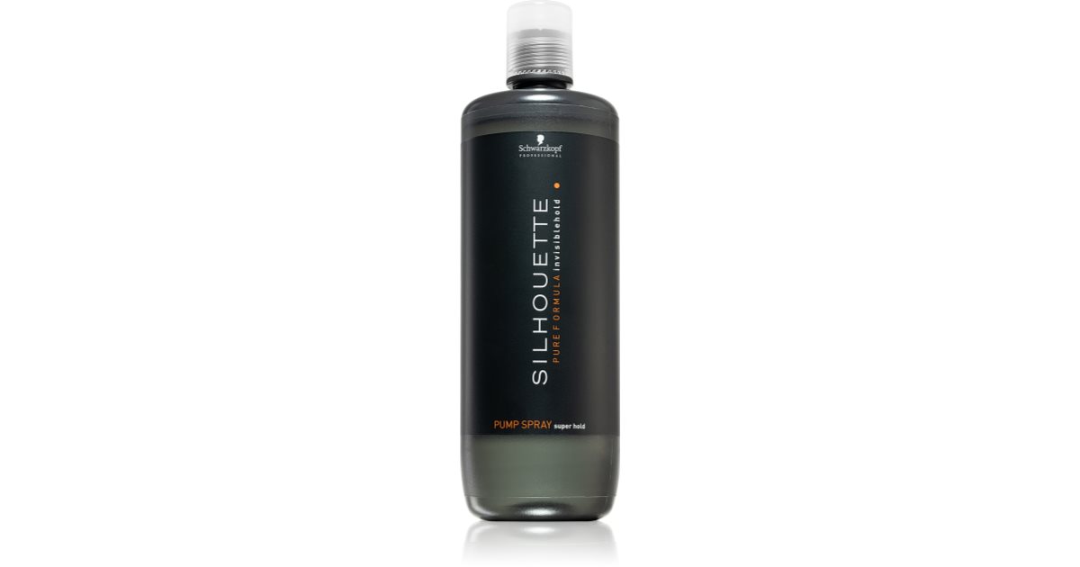 Schwarzkopf Professional Silhouette Pump Spray laque cheveux extra fort ...