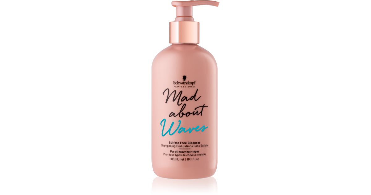 Schwarzkopf Professional Mad About Waves shampoing hydratant pour ...