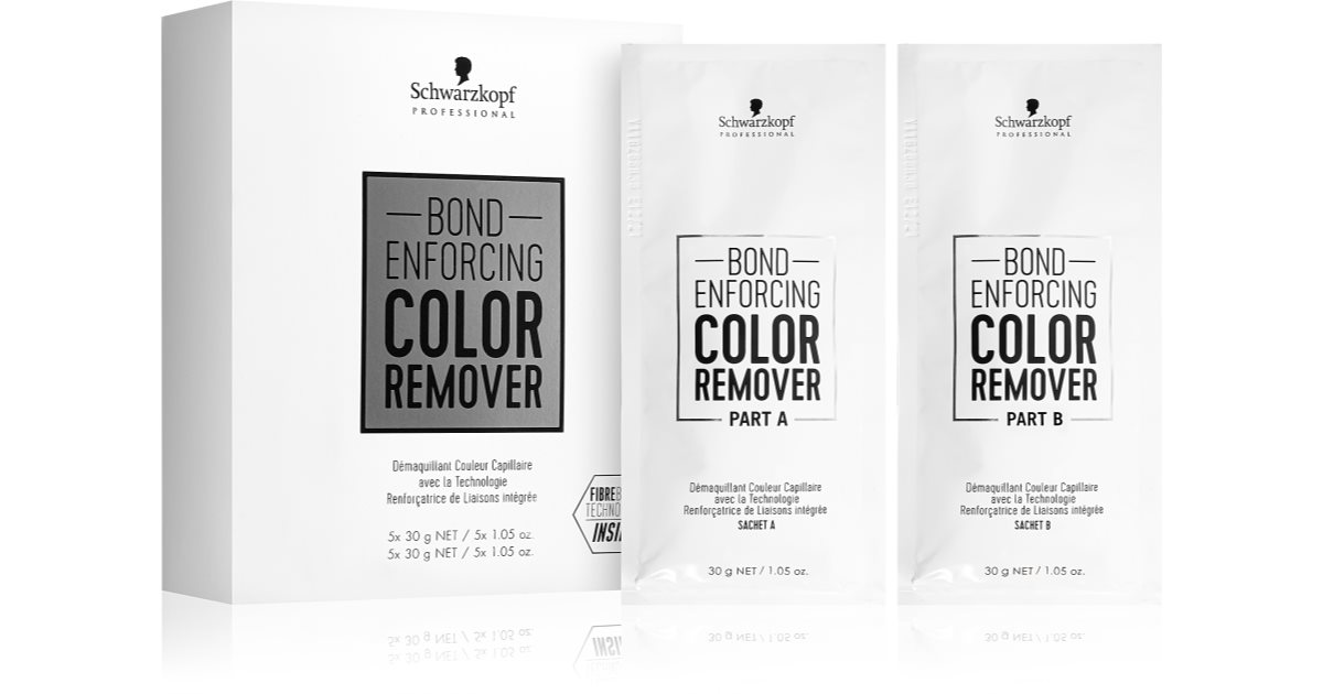 Schwarzkopf Professional Bond Enforcing Color Remover colour remover ...