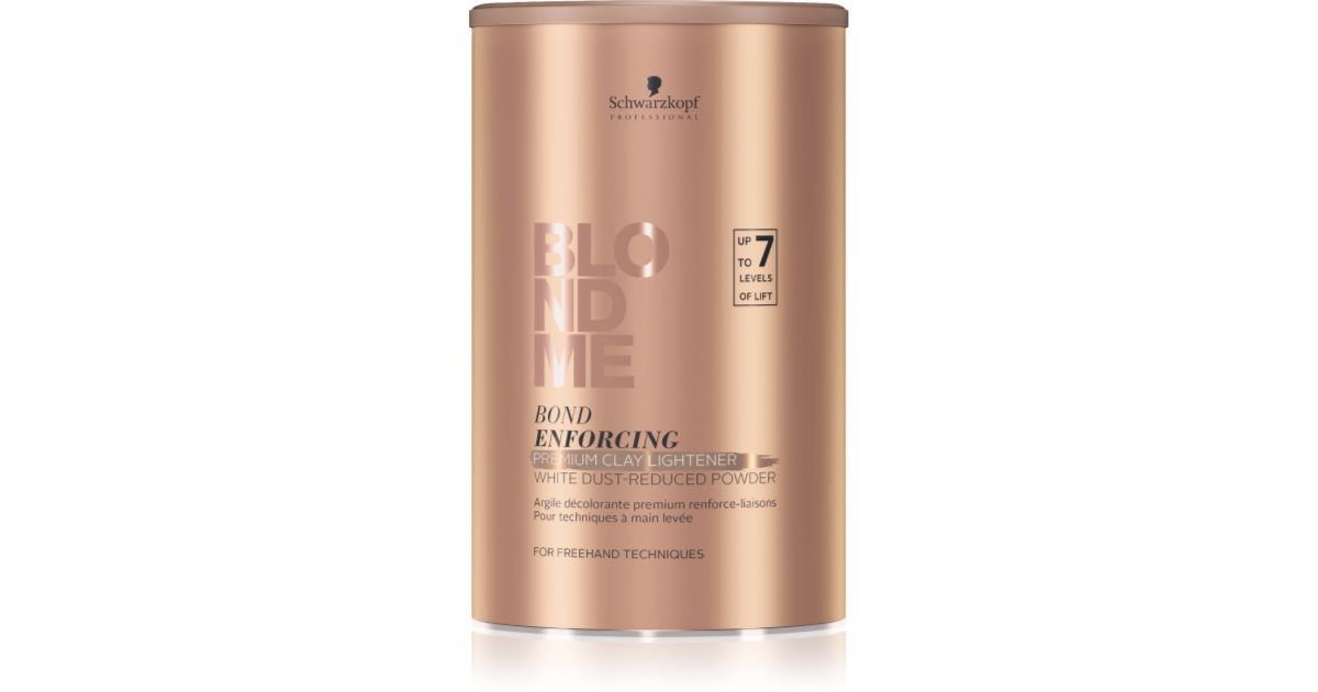 Schwarzkopf Professional Blondme Clay Lightener Premium Aufheller mit ...