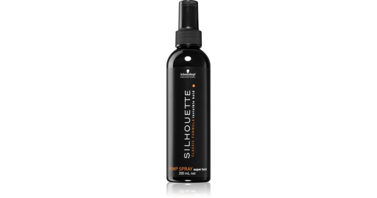 Schwarzkopf Professional Silhouette Pump Spray strong-hold hairspray ...