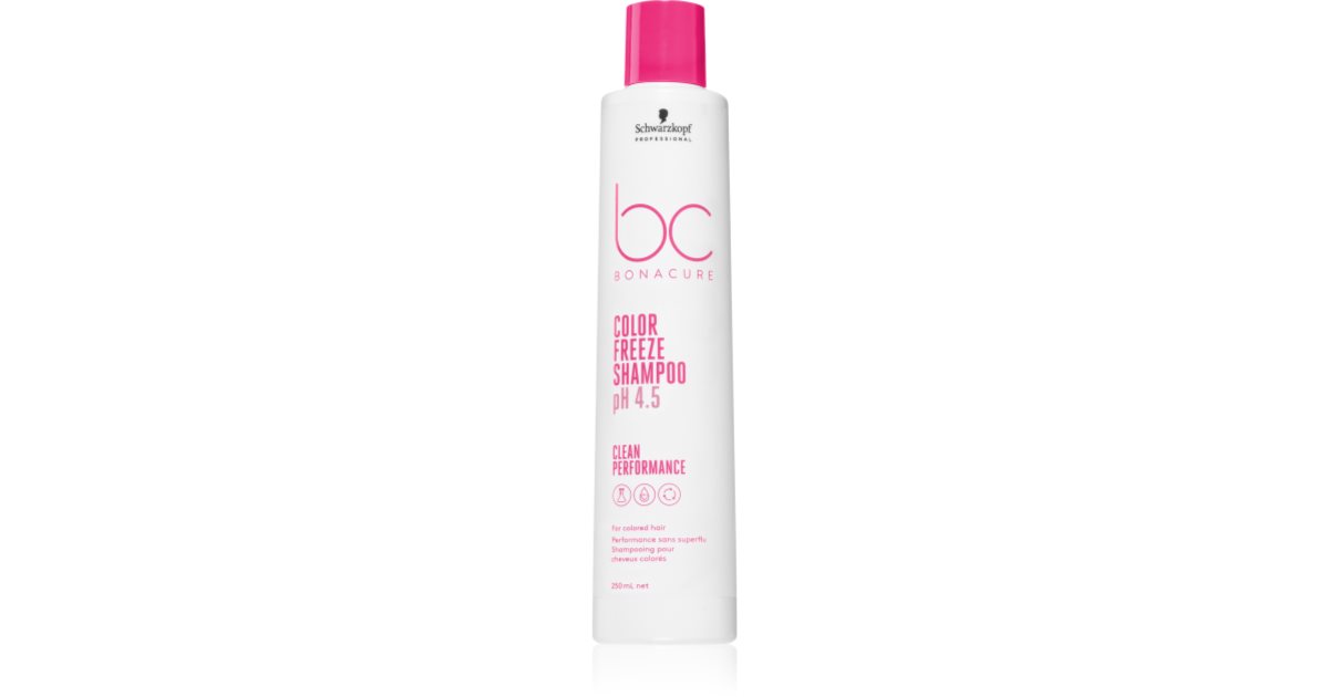 Schwarzkopf Professional BC Bonacure Color Freeze Schützendes Shampoo ...