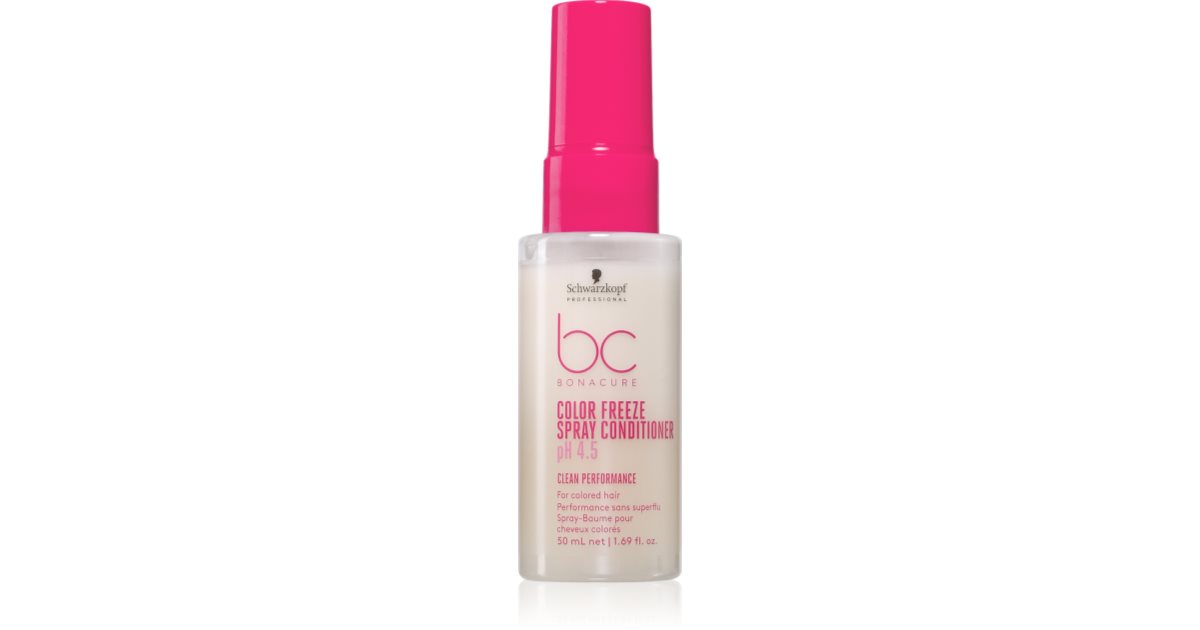 Schwarzkopf Professional BC Bonacure Color Freeze leave-in conditioner ...